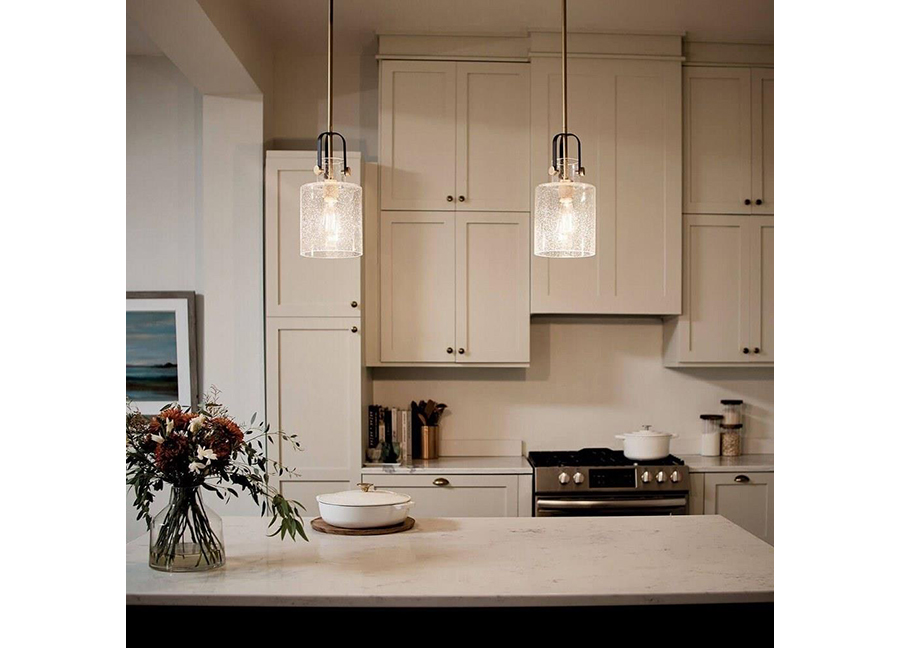 Pulley Lights Modern Kitchen The Creamware Rise & Fall Light | DeVOL