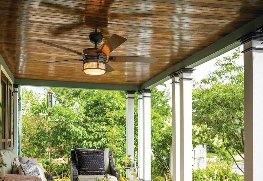 Extra Large Rustic Ceiling Fans | Shelly Lighting